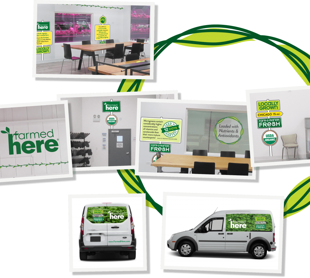 FarmedHere brand revitalization — DoubleTake Design