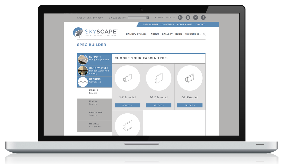 SkyScape Architectural Canopies — DoubleTake Design