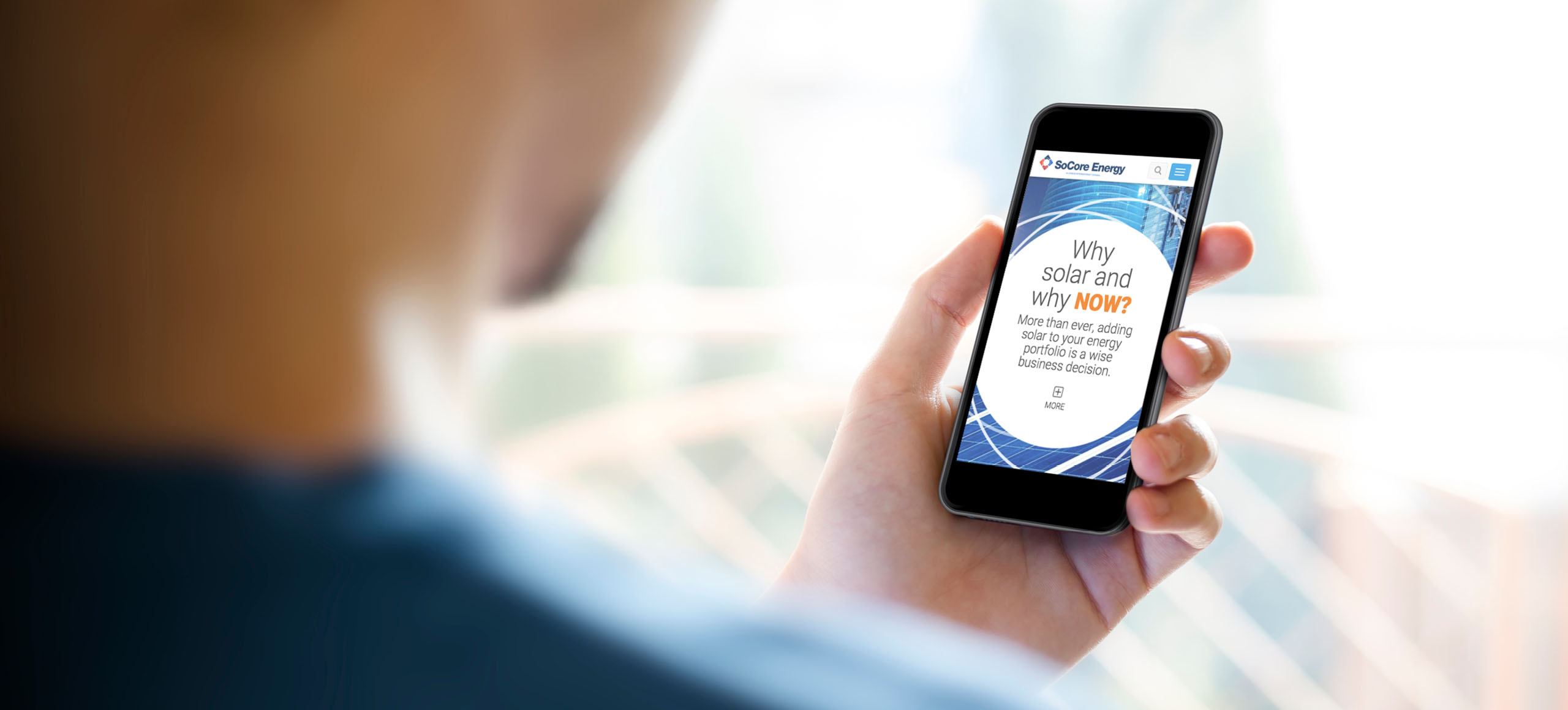 SoCore Energy Brand Revitalization — Website and Marketing Materials