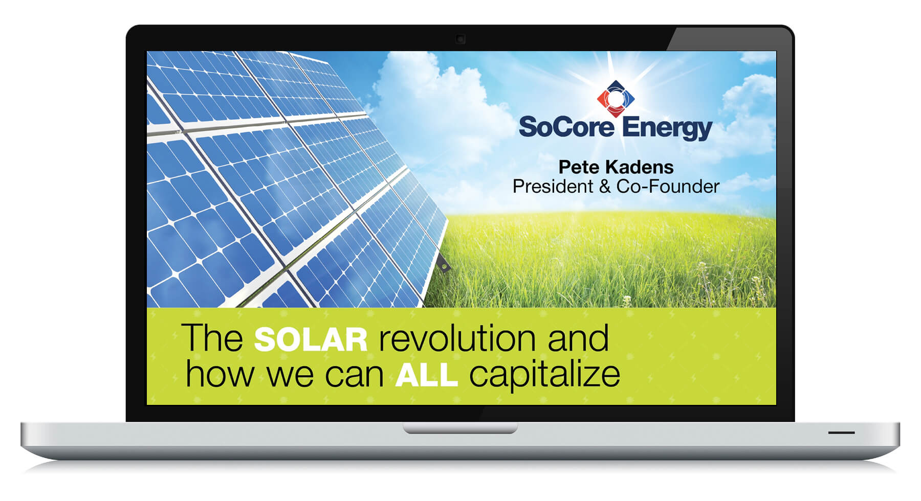 SoCore Energy Brand Revitalization — Website and Marketing Materials