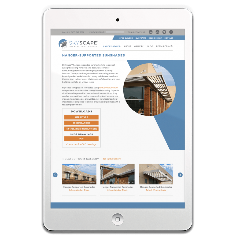 SkyScape Architectural Canopies — DoubleTake Design