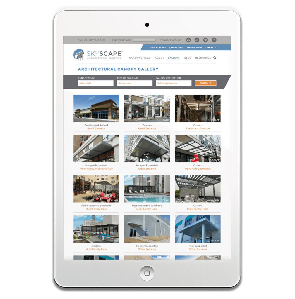 SkyScape Architectural Canopies — DoubleTake Design