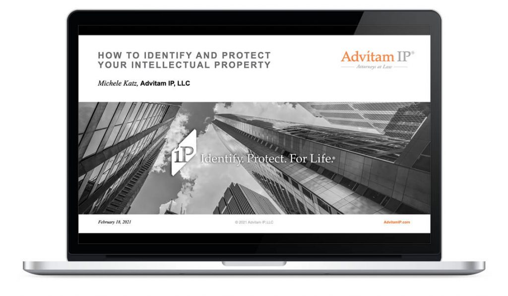Advitam IP — Creating ownable ideas for an IP law firm